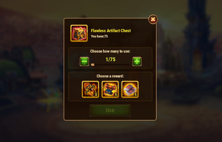 [Hero Wars Guide]Flawless Artifact Chest - Insights with HeroWars Login