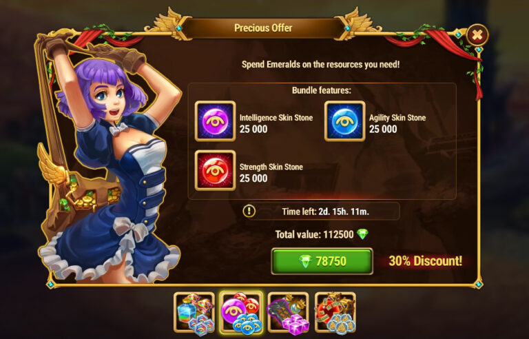 [Hero Wars Guide]Precious Offer - Insights with HeroWars Login
