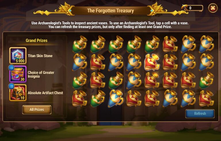 [Hero Wars Guide]The Forgotten Treasury｜Insights with HeroWars Login