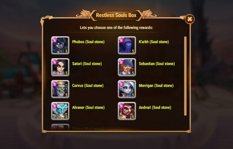 [Hero Wars Guide]Restless Souls Box - Insights with HeroWars Login