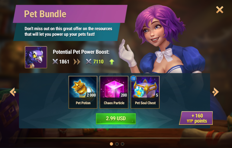 [Hero Wars Guide]The Offer of the day!: Pet Bundle - Insights with ...
