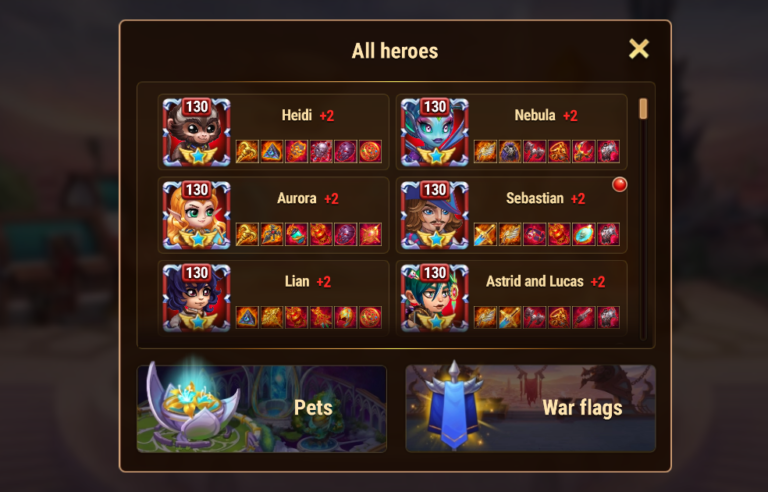 [Hero Wars Guide]War flags｜Insights with HeroWars Login