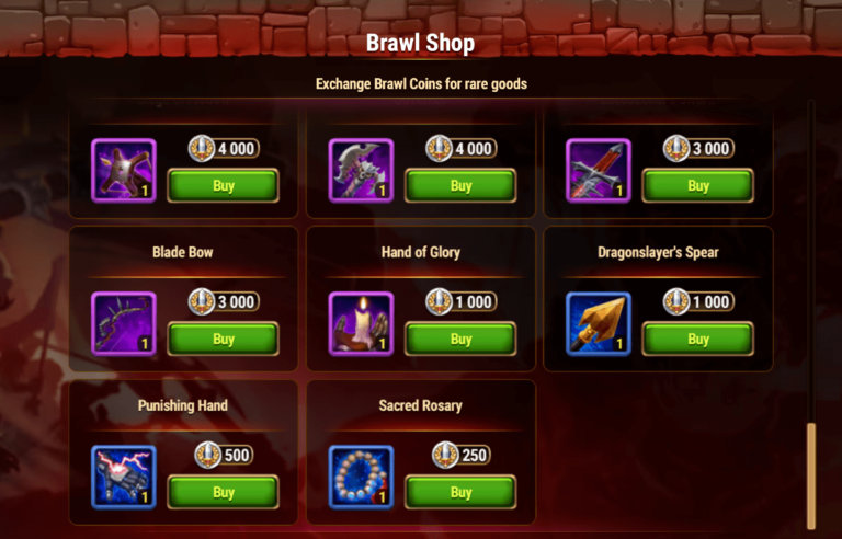[Hero Wars Guide]Brawl Shop (Hero Brawls) - Insights with HeroWars Login