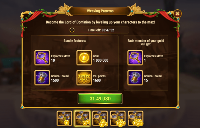 [Hero Wars Guide]Weaving Patterns Bundle - Insights with HeroWars Login