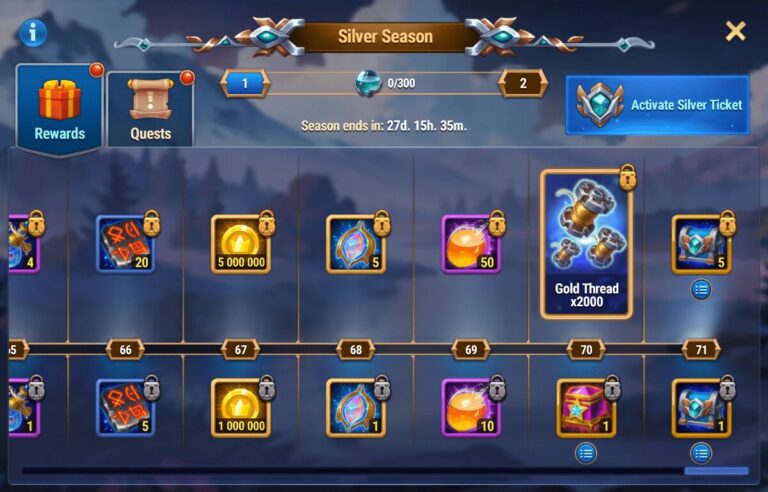 [Hero Wars Guide]Silver Season rewards - Insights with HeroWars Login