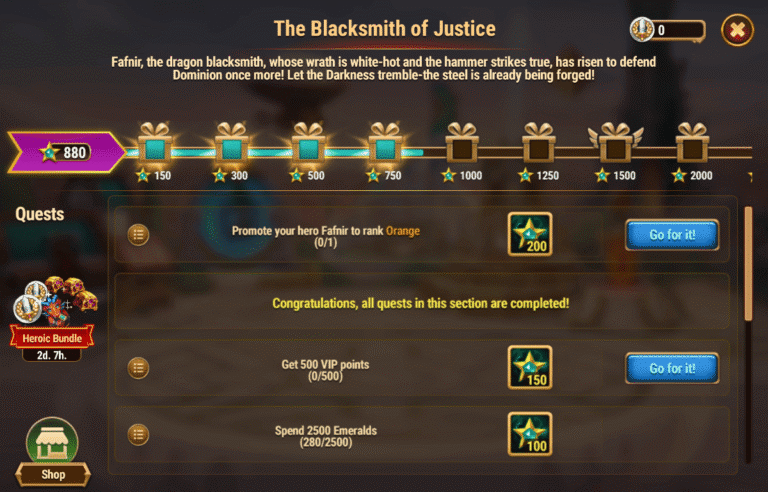 [Hero Wars Guide]The Blacksmith of Justice - Insights with HeroWars Login
