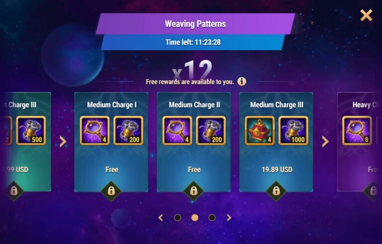 [Hero Wars Guide]Weaving Patterns Bundle - Insights with HeroWars Login