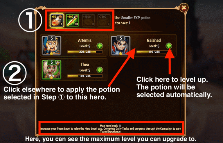 [Hero Wars Guide]Heroes Level｜Insights with HeroWars Login