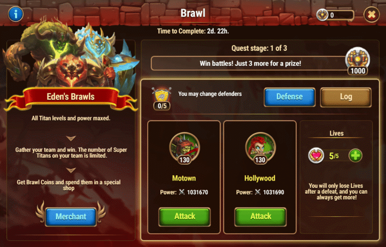 [Hero Wars Guide]Solaris's Brawls - Insights with HeroWars Login