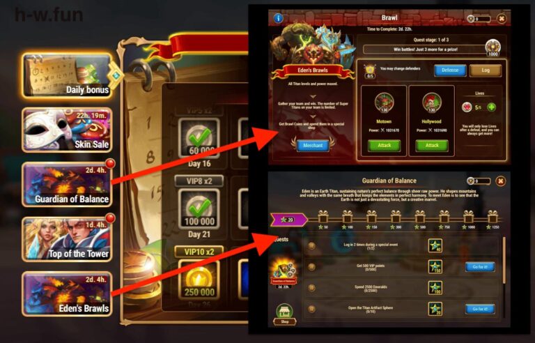 [Hero Wars Guide]Tenebris' Brawls - Insights with HeroWars Login