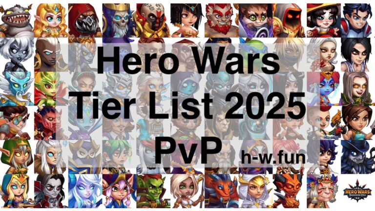 [HeroWars攻略]対人戦ティアリスト 2025ロール別 - HeroWars攻略 .fun